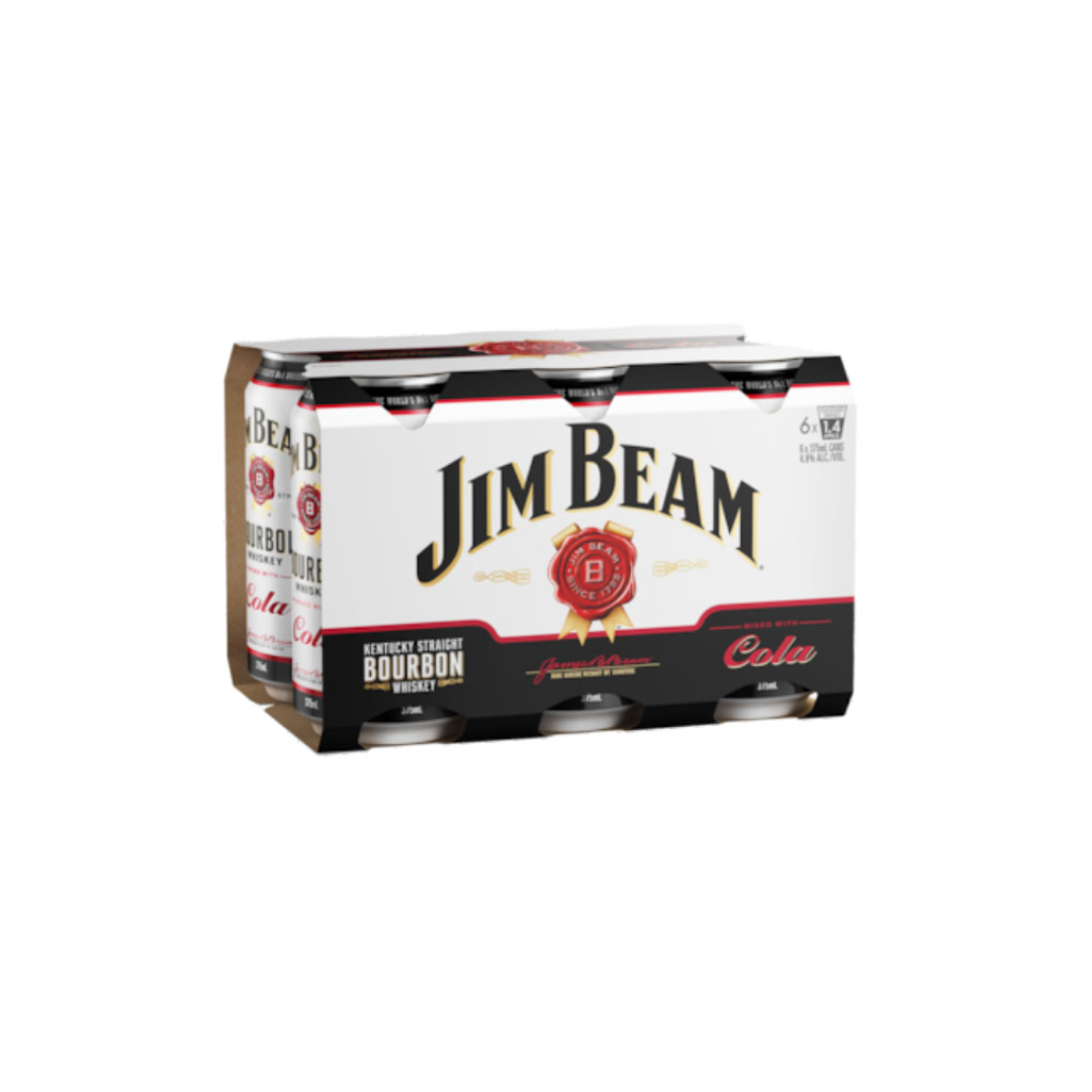 Jim Beam 6 Pack 375ml – Parklea Markets